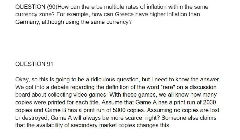 Solved QUESTION (90)How can there be multiple rates of | Chegg.com