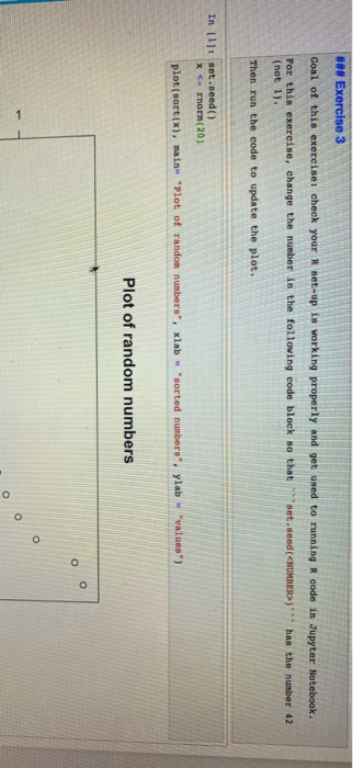 Solved ### Exercise 3 Goal of this exercise check your R | Chegg.com