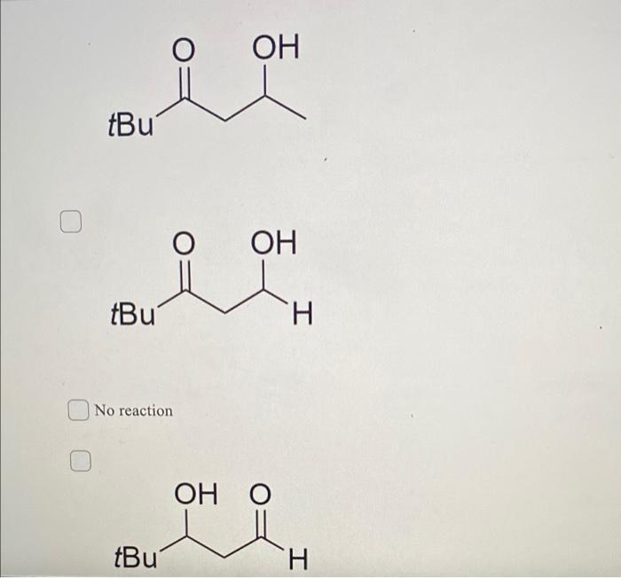 Solved Predict the result for the following reaction. i O I | Chegg.com