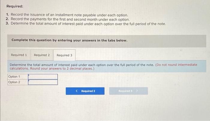 Solved Exercise 9-5 (Algo) Compute total interest and record | Chegg.com