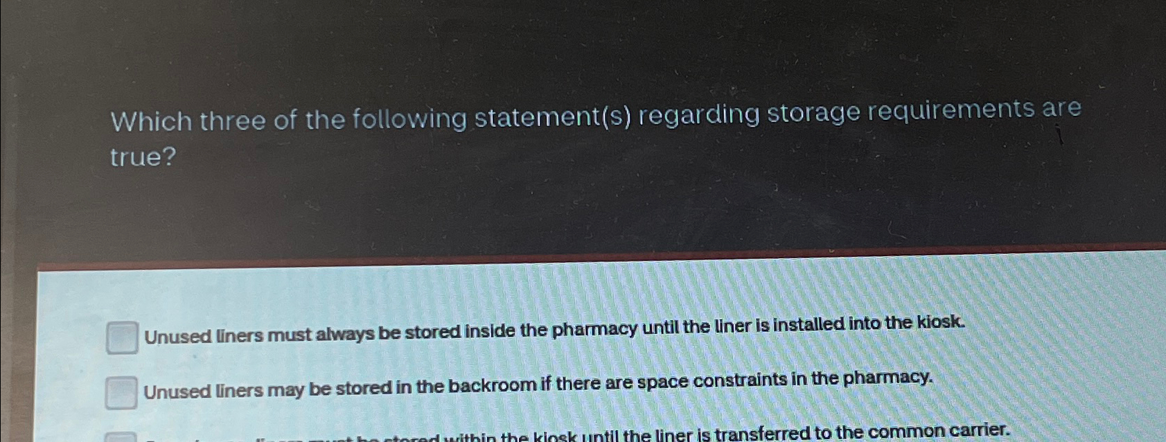 Solved Which three of the following statement(s) ﻿regarding | Chegg.com