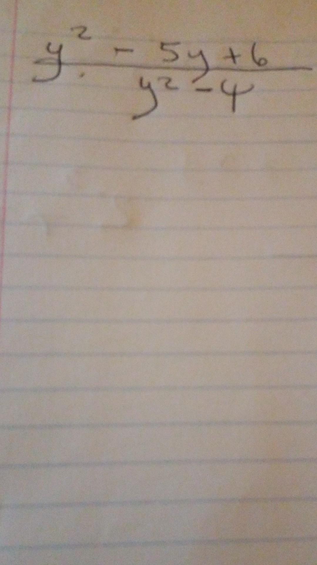 Solved y2−4y2−5y+6 | Chegg.com