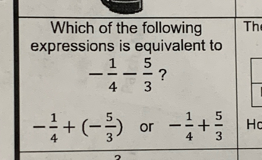 Solved Which of the following expressions is equivalent | Chegg.com
