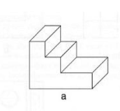 Solved draw all three orthographic views ( top, front and | Chegg.com