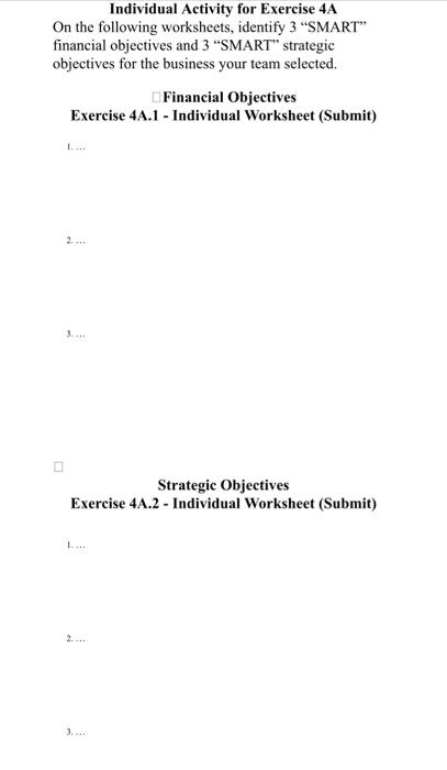 Solved Management Team Case Project Exercise 4A Setting | Chegg.com