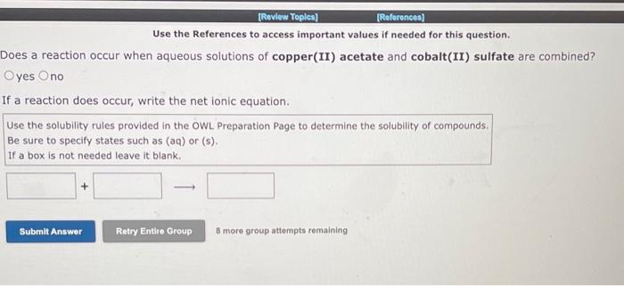 Solved [Review Toples) [References Use the References to | Chegg.com