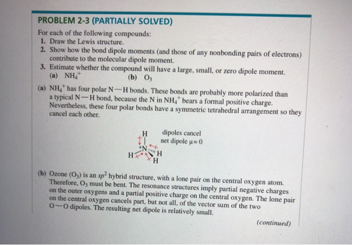 Solved PROBLEM 2-3 (PARTIALLY SOLVED) For each of the | Chegg.com