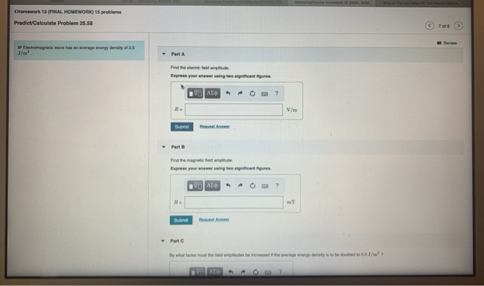 Solved Homework 13 FINAL HOMEWORK 15 problems Predict | Chegg.com