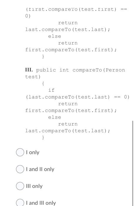 Solved Consider The Following Partial Class Declaration 