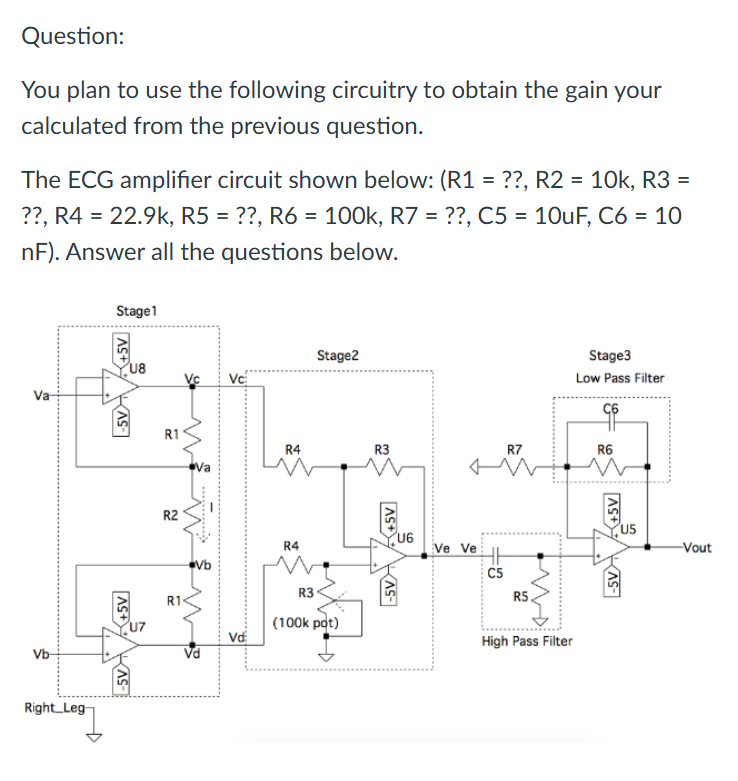 Question: You plan to use the following circuitry to | Chegg.com