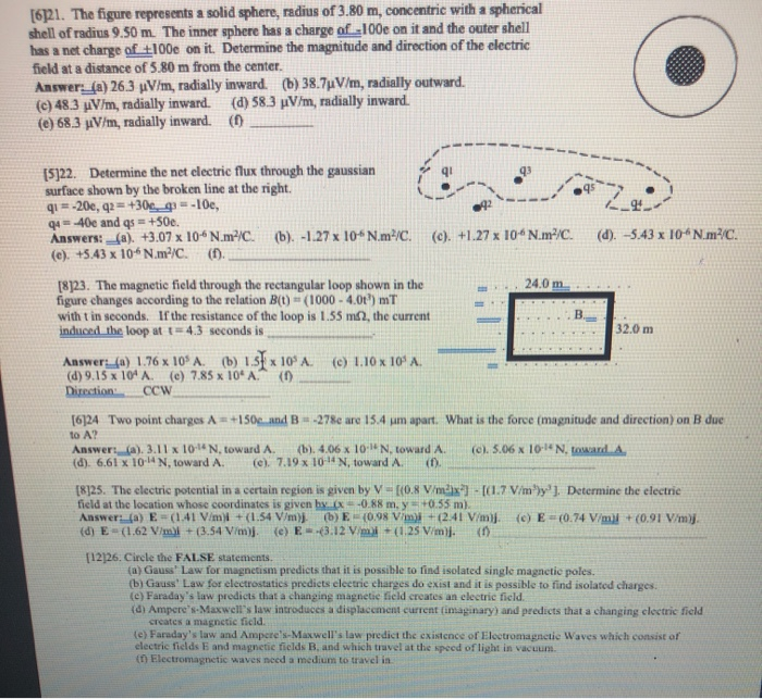 Solved [6321. The figure represents a solid sphere, radius | Chegg.com