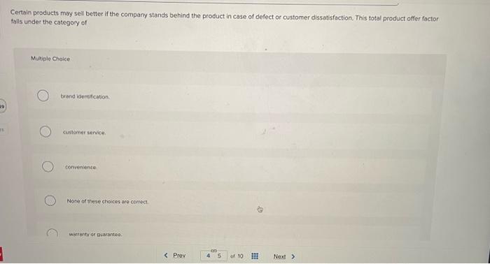 Solved When a consumer makes a purchase of a particular | Chegg.com