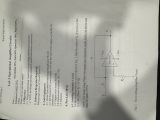 Solved please draw the circuit using pspice Lab 5 | Chegg.com