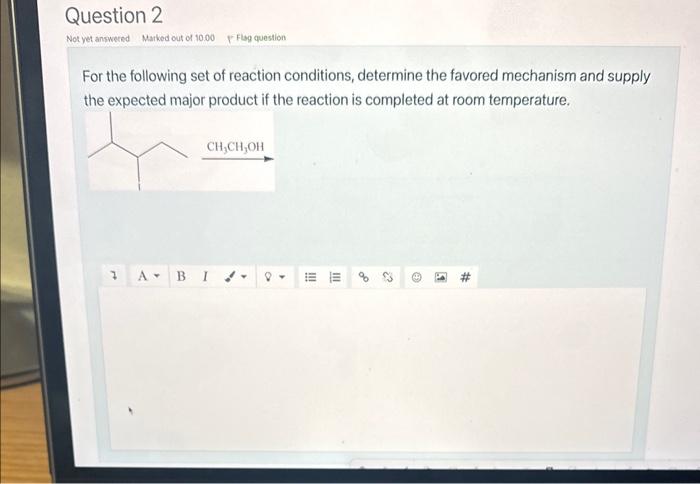 Solved For the following set of reaction conditions, | Chegg.com