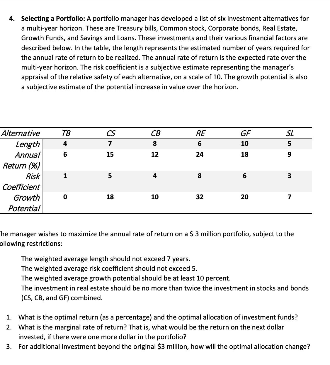 Please Solve The Problems Below Using Excel Solver