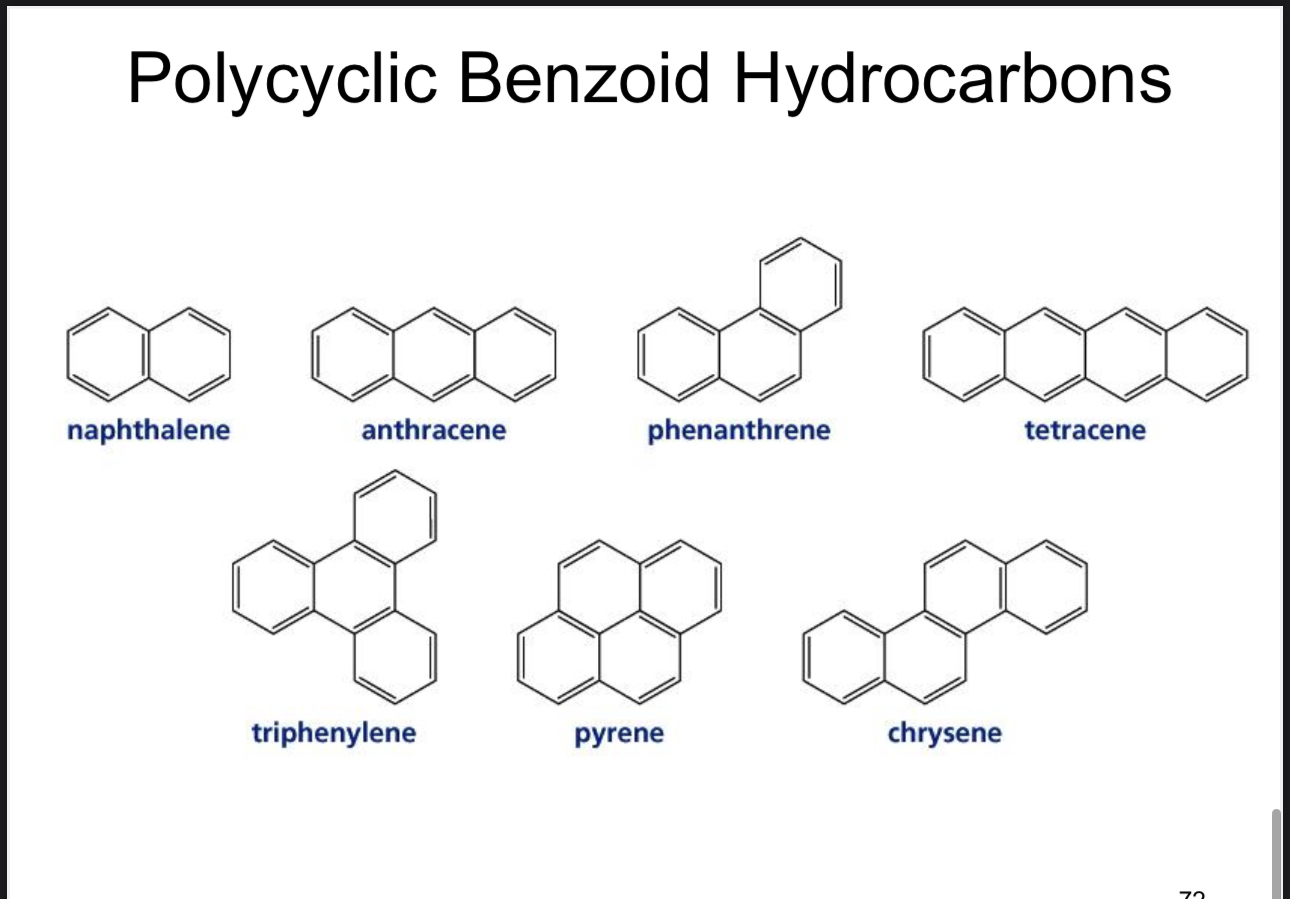 Polycyclic Benzoid HydrocarbonsGiven that all that | Chegg.com