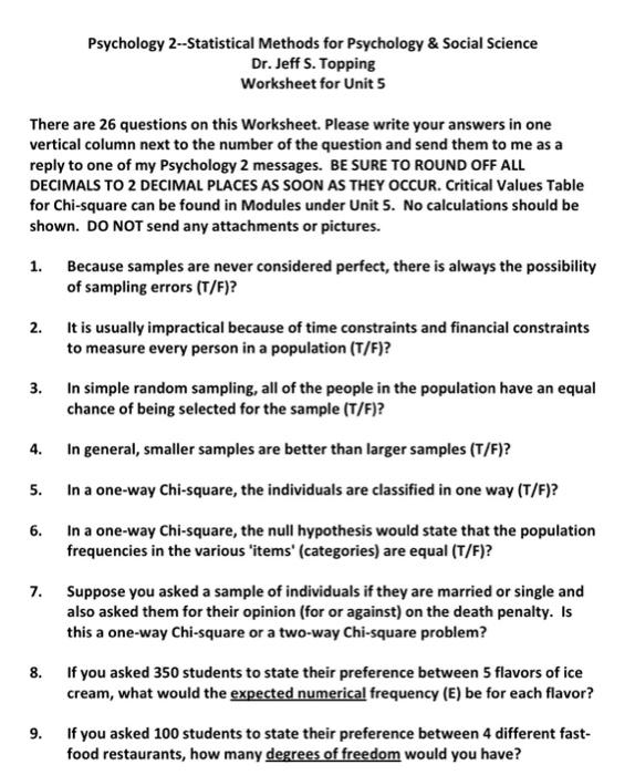 Solved Psychology 2--Statistical Methods for Psychology \& | Chegg.com