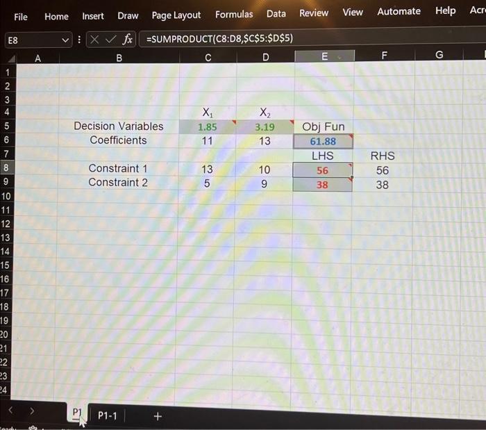 Solved Consider the following optimisation problem: MAX: | Chegg.com