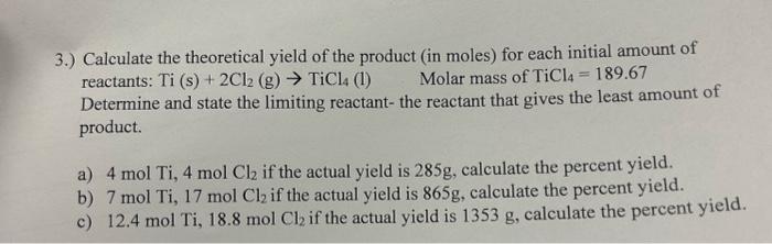 Solved Solid Potassium chlorate (KClO3) decomposes into | Chegg.com