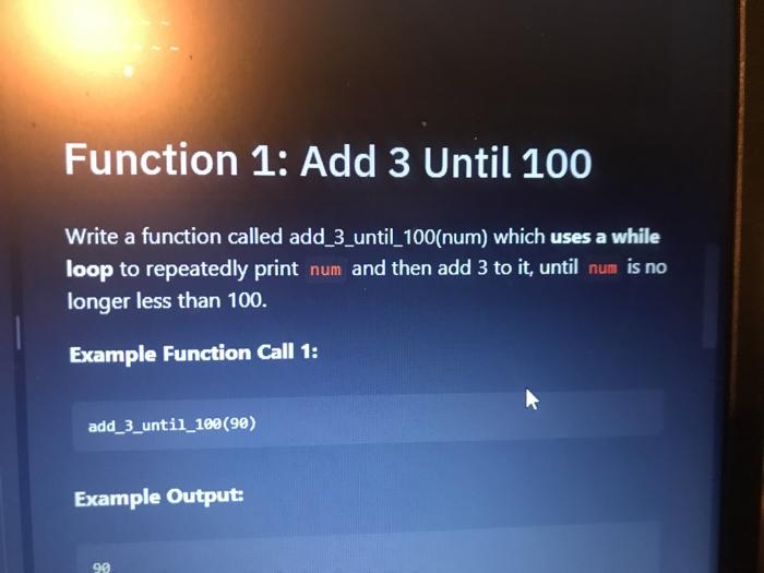 Solved Instructions tot Define the functions described | Chegg.com