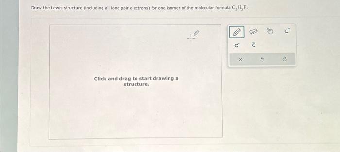 Solved Draw the Lewis structure (including all lone pair | Chegg.com