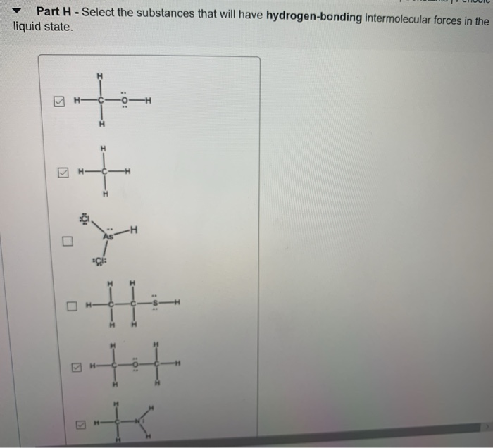 Solved - Part G. Choose the statement that explains why | Chegg.com