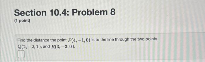Solved Section 10.4: Problem 7 (1 point) Find the area of | Chegg.com