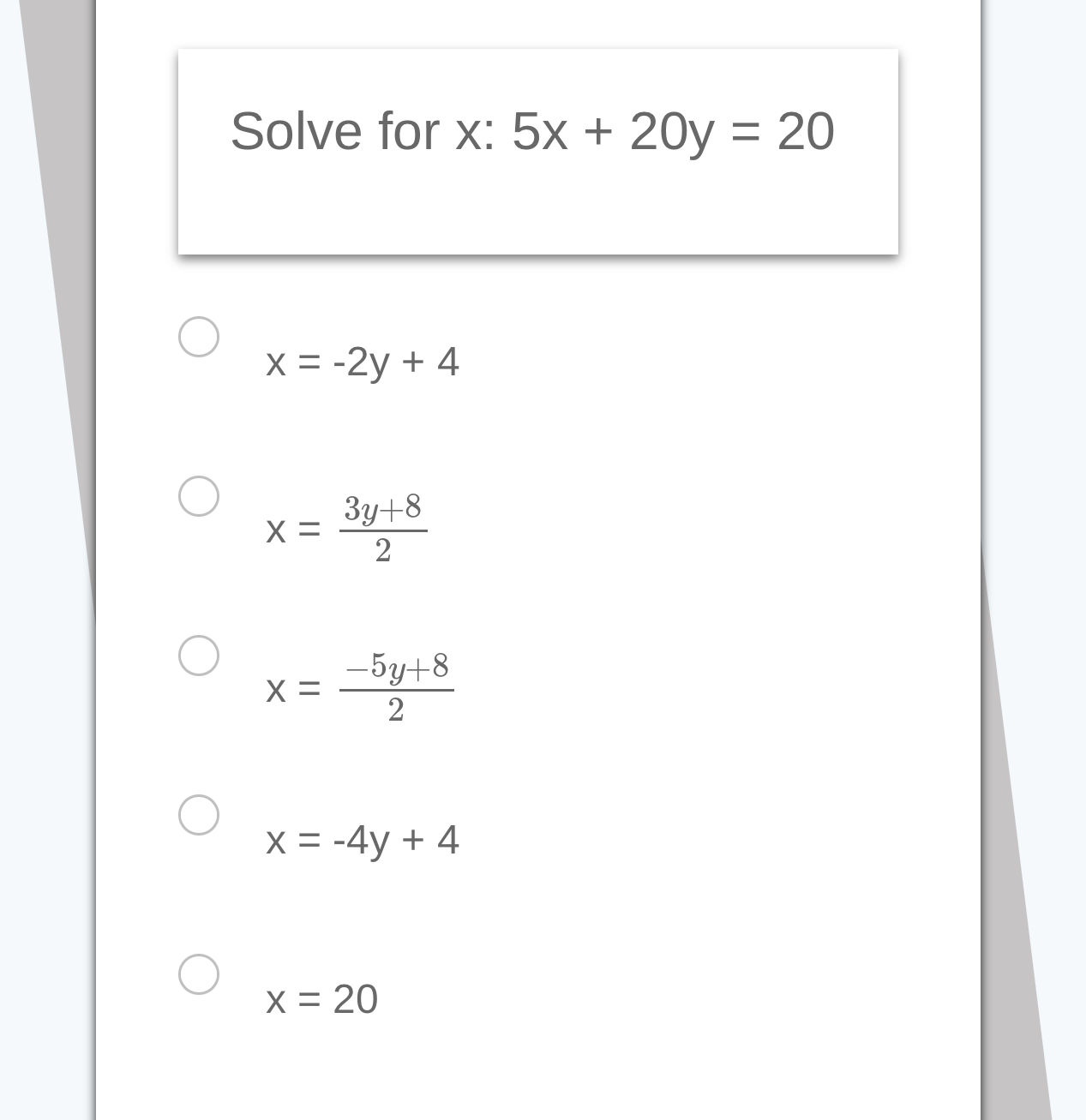 Solved Solve for | Chegg.com