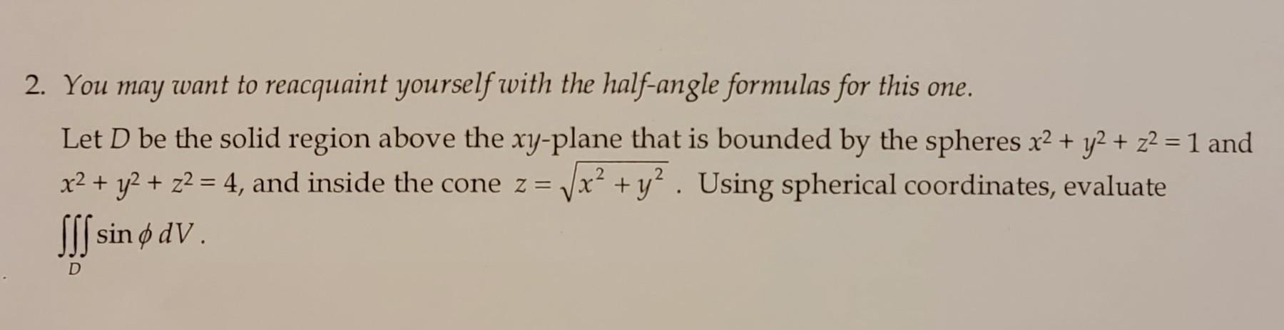 Solved 2. You may want to reacquaint yourself with the | Chegg.com