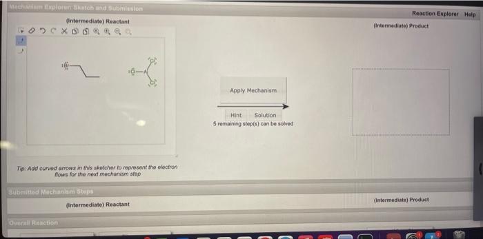 Solved (intermediate) Product Apply Mechanism Hint Solution | Chegg.com Solved (intermediate) Product Apply Mechanism Hint Solution | Chegg.com