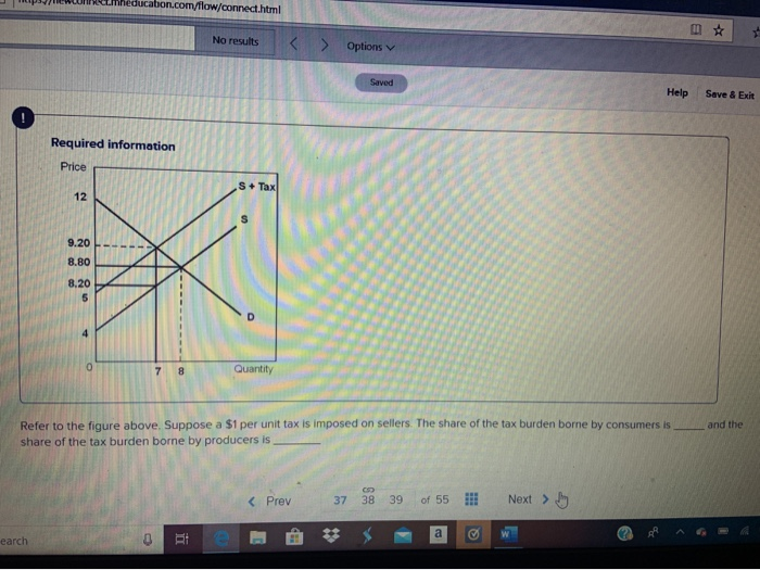Solved No results Options Savod Help Save & Exit | Chegg.com