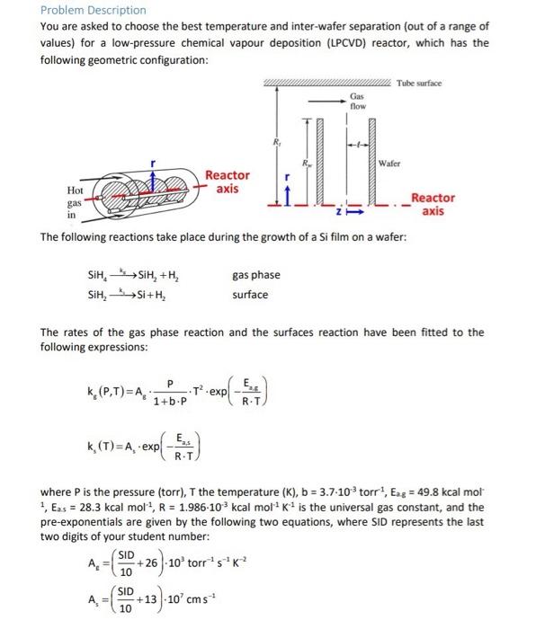 Problem Description You are asked to choose the best | Chegg.com