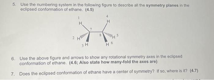 Solved 5. Use the numbering system in the following figure | Chegg.com