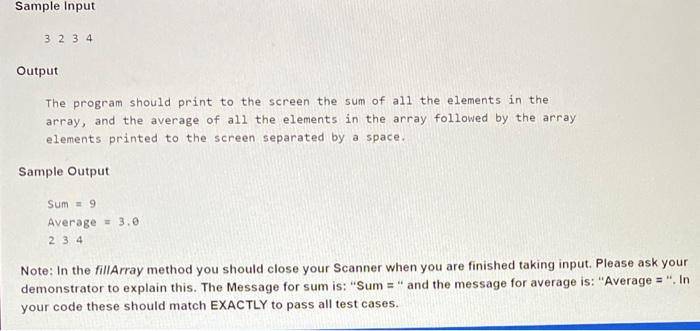 Solved Write a Java program, called VariousArrayTasks that | Chegg.com