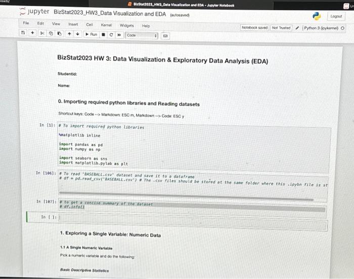 Solved loads/ File 9 Jupyter BizStat2023_HW3_Data | Chegg.com