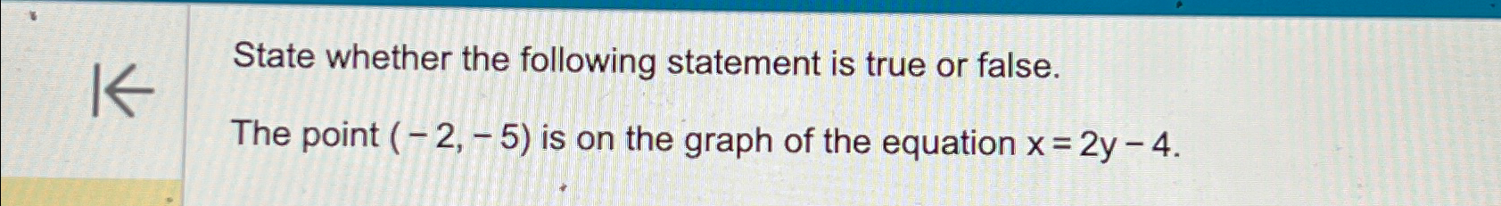 Solved State whether the following statement is true or | Chegg.com