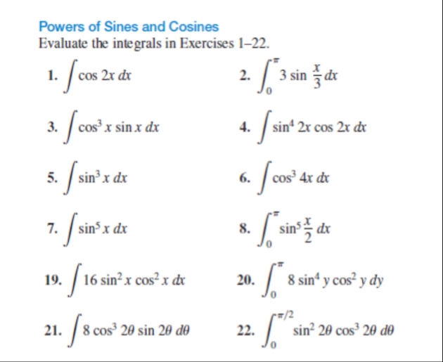 Integrating Square RootsEvaluate the integrals in | Chegg.com