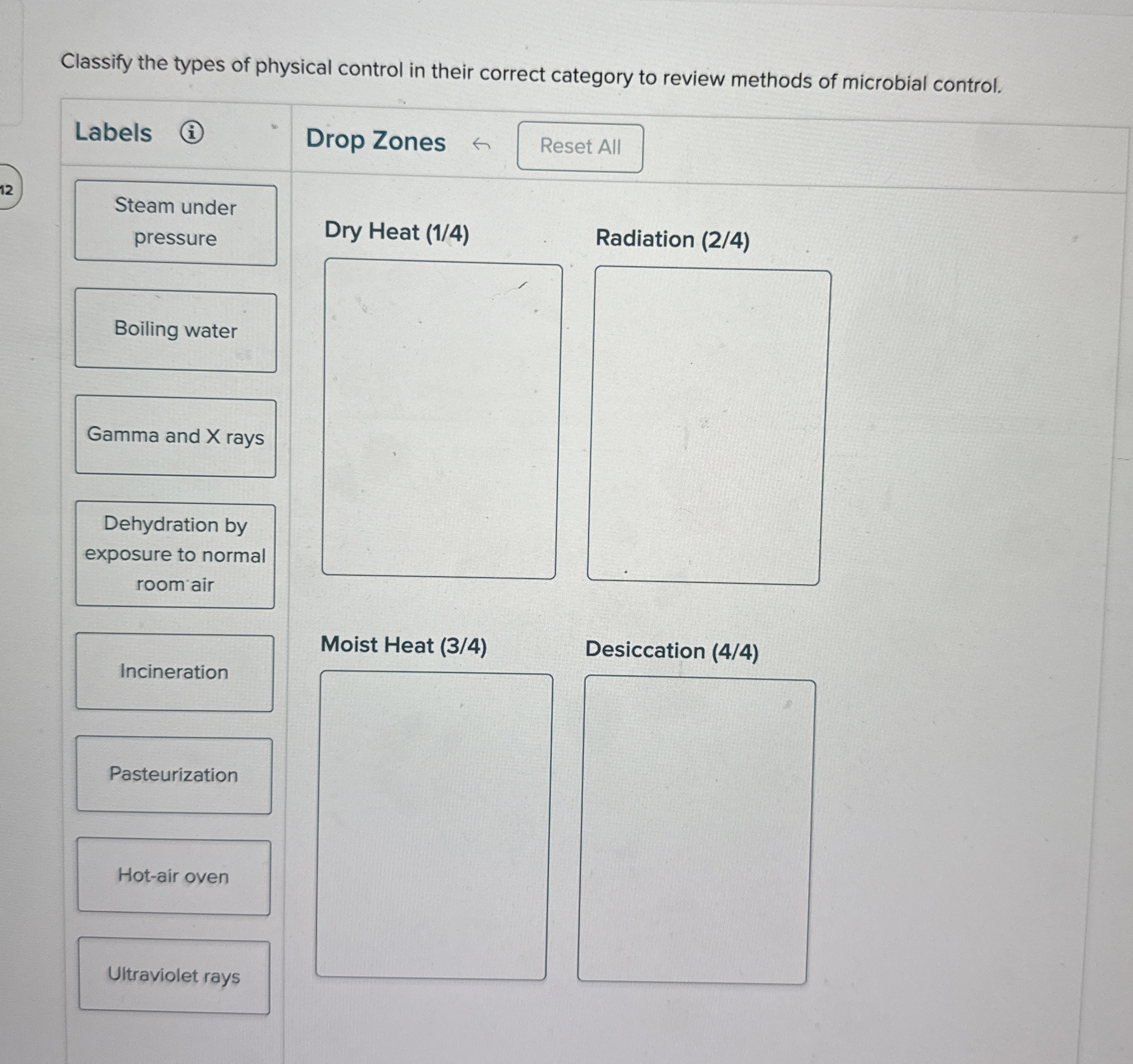 Solved Classify the types of physical control in their | Chegg.com