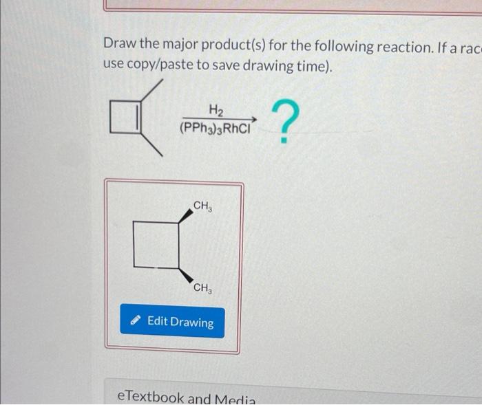 [Solved]: Draw the major product(s) for the following react