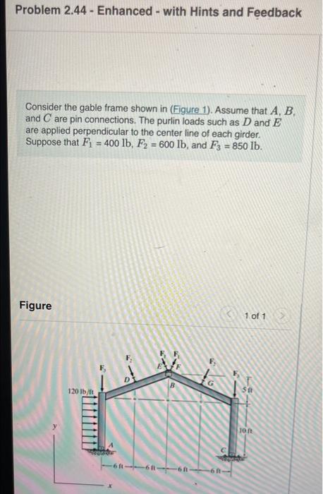 Solved Problem 2.44 Enhanced with Hints and Feedback | Chegg.com
