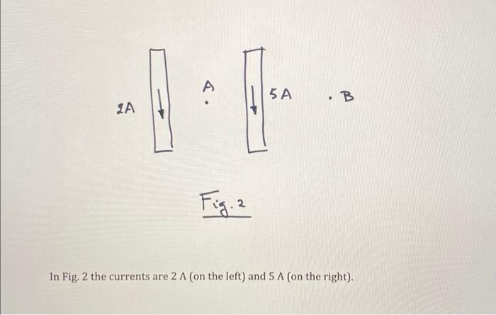 Solved Consider the two parallel wires shown in Figure 2. | Chegg.com