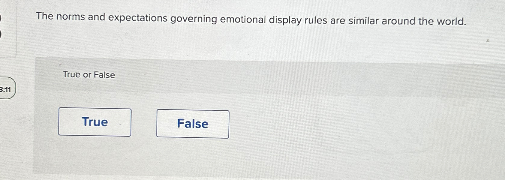 Solved The norms and expectations governing emotional | Chegg.com