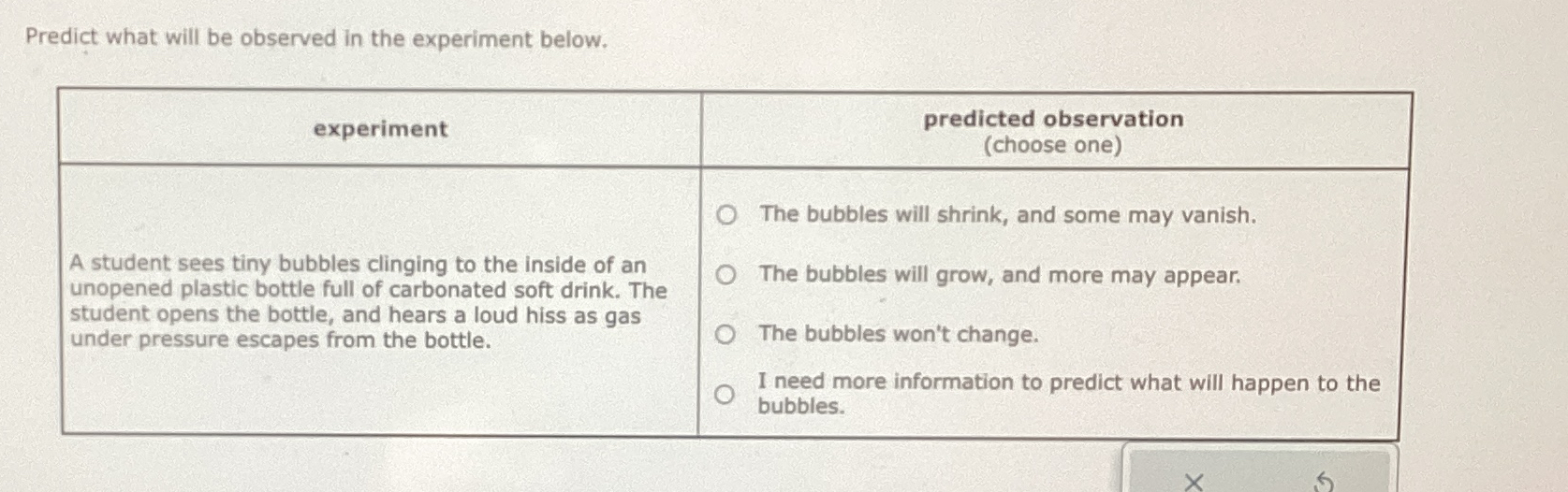 Solved Predict what will be observed in the experiment | Chegg.com