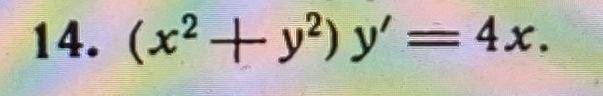 Solved In problem 14 use the method of isoclines to solve | Chegg.com