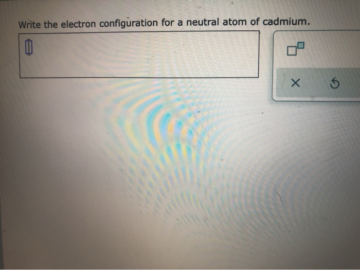 Solved Write the electron configuration for a neutral atom | Chegg.com