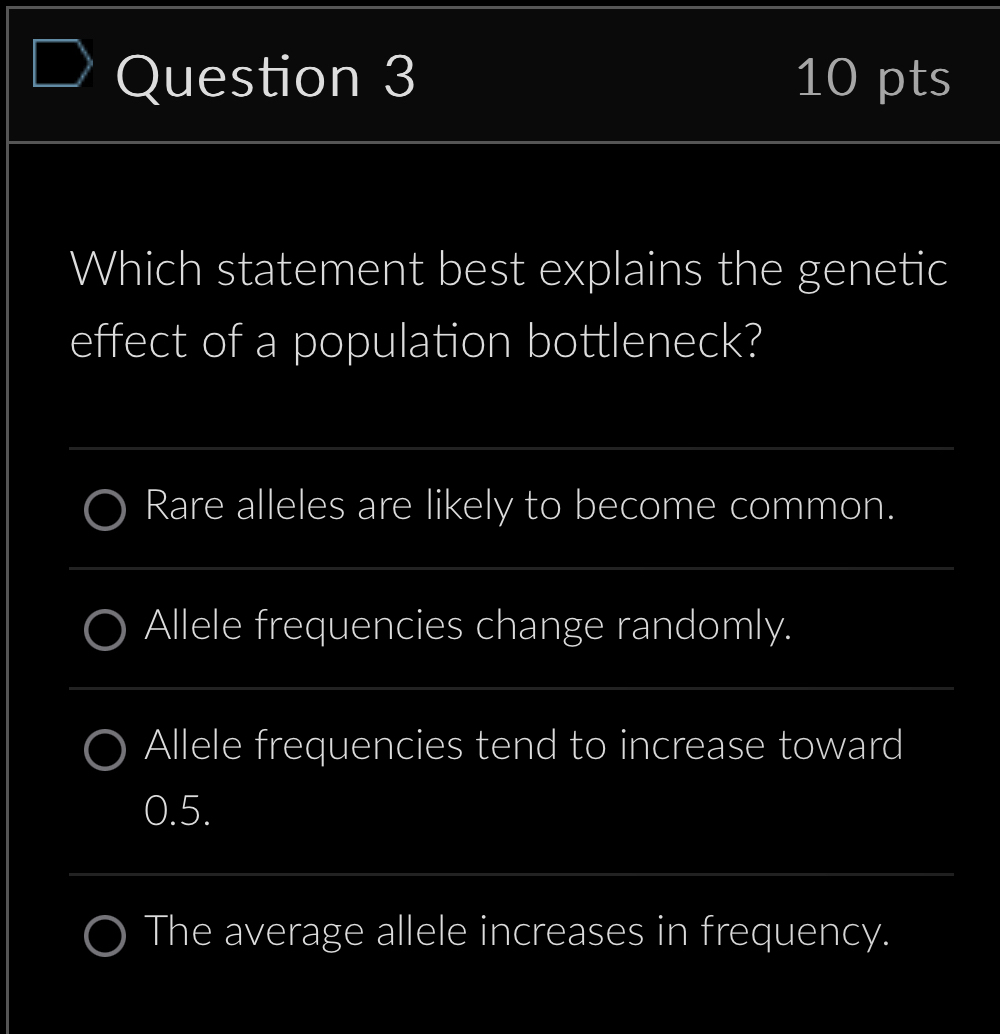 Solved Question 3 10pts Which statement best explains the | Chegg.com