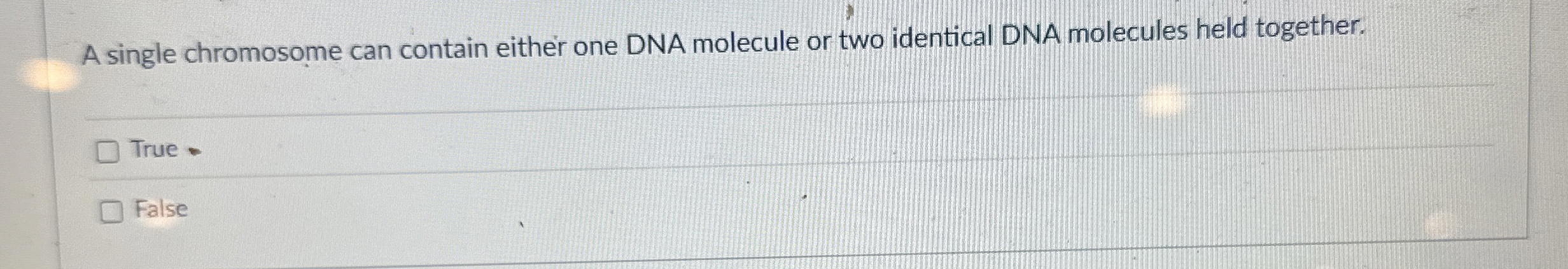 Solved A single chromosome can contain either one DNA | Chegg.com