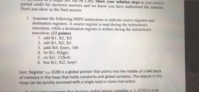 Solved pai Show your solution steps so you receive partial | Chegg.com