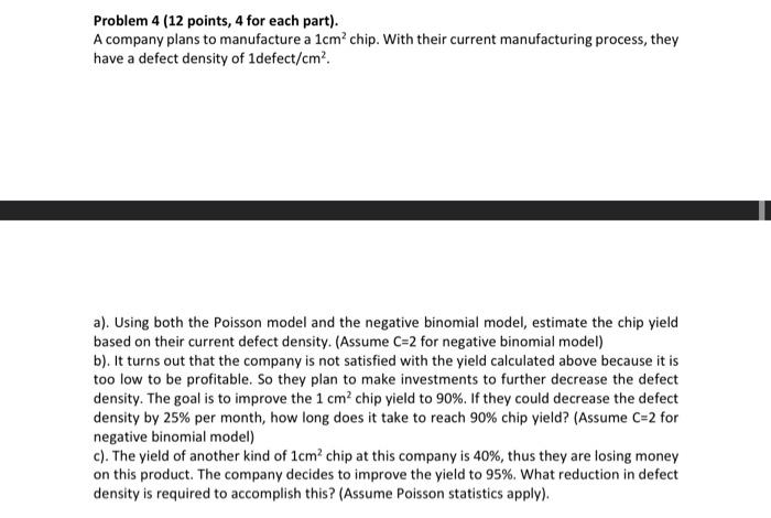 Solved Problem 4 12 Points 4 For Each Part A Company 
