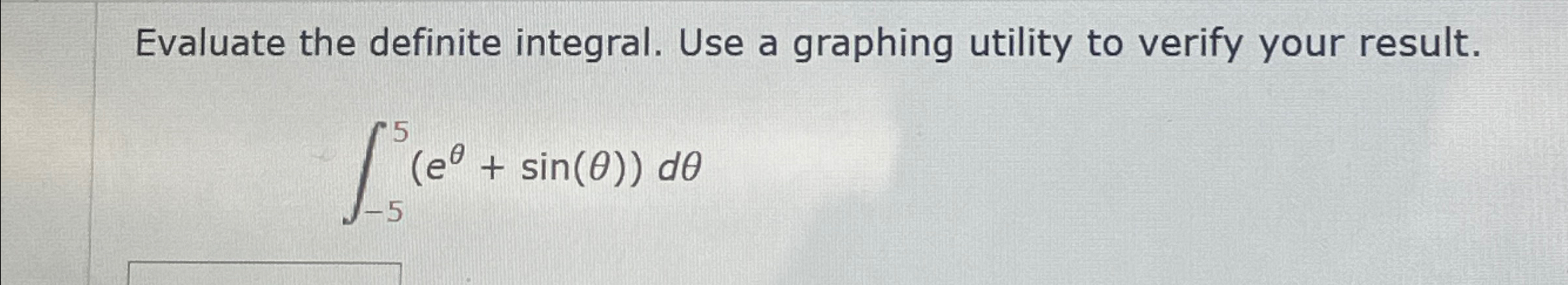 Solved Evaluate the definite integral. Use a graphing | Chegg.com